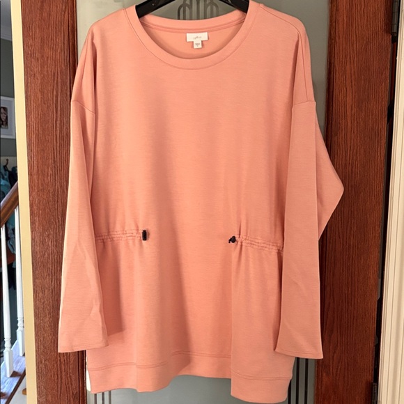 J. Jill | Tops | J Jill Peach Long Sleeve Top New So Very Soft | Poshmark